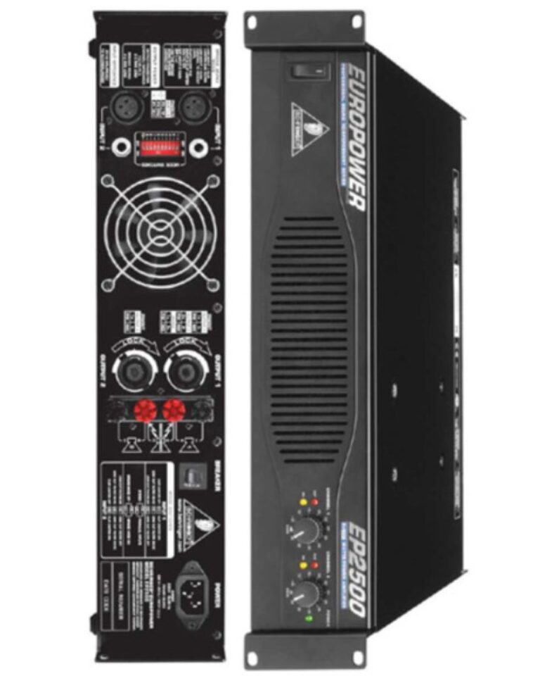 Amplificador - BEHRINGER - EP2500 - Audio DJ